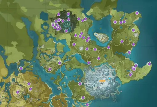 Amethyst Lump Locations In Genshin Impact - Techs And Games