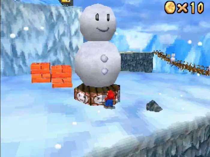 Snowman Lost His Head Mario 64 DS Walkthrough? - Techs And Games
