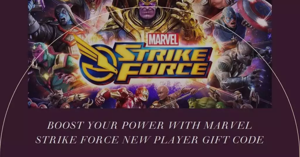 2024 Marvel Strike Force New Player Gift Code: Codes To Boost Your Power - Techs And Games